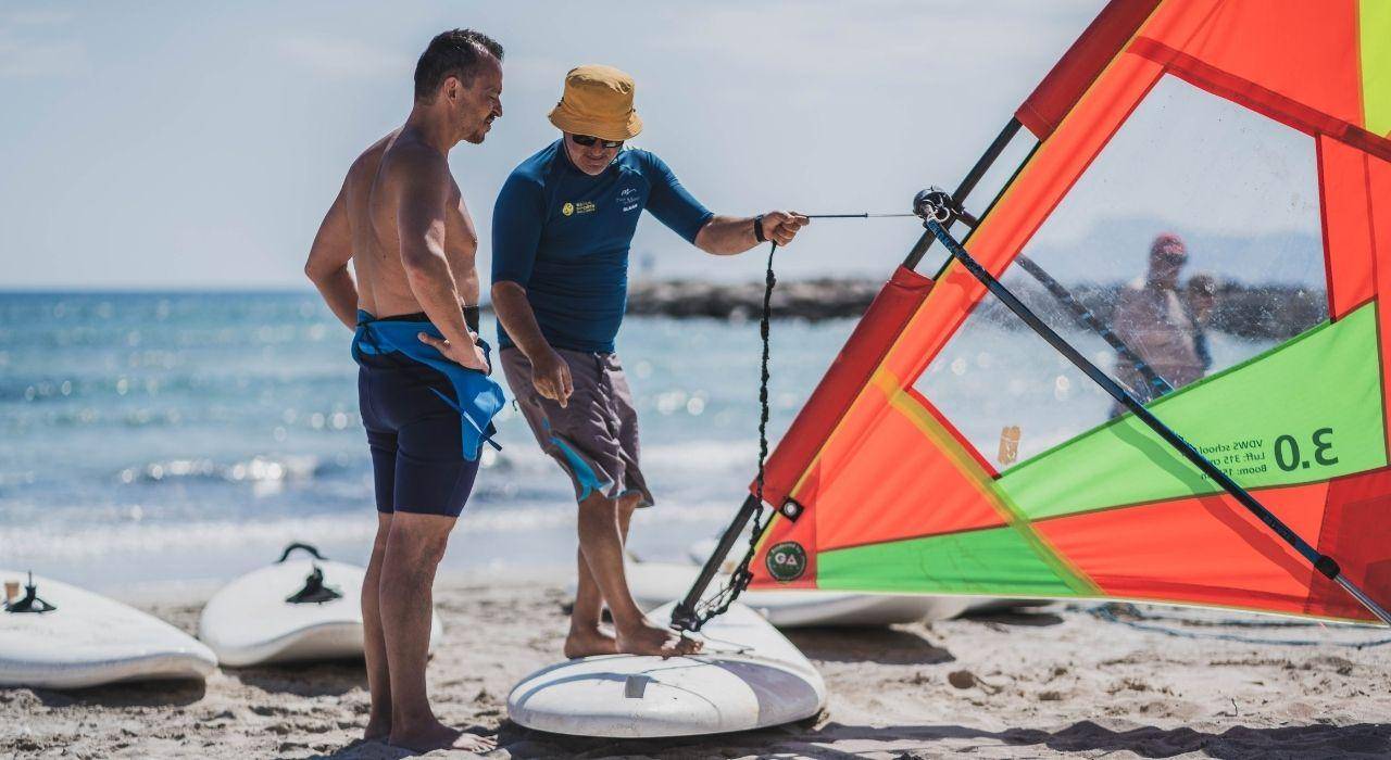 Improve your windsurf technique: shore training exercises - Activitats ...